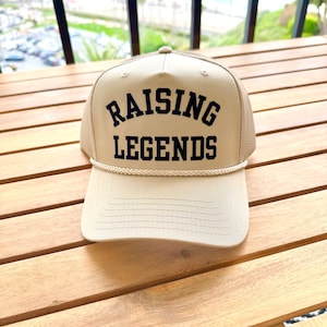 Raising Legends Khaki Trucker Hat - Etsy