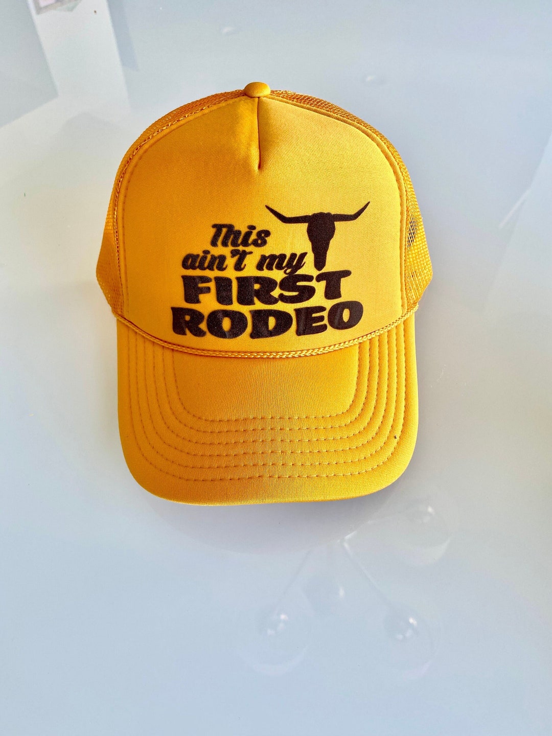This Ain't My First Rodeo Trucker Hat - Etsy