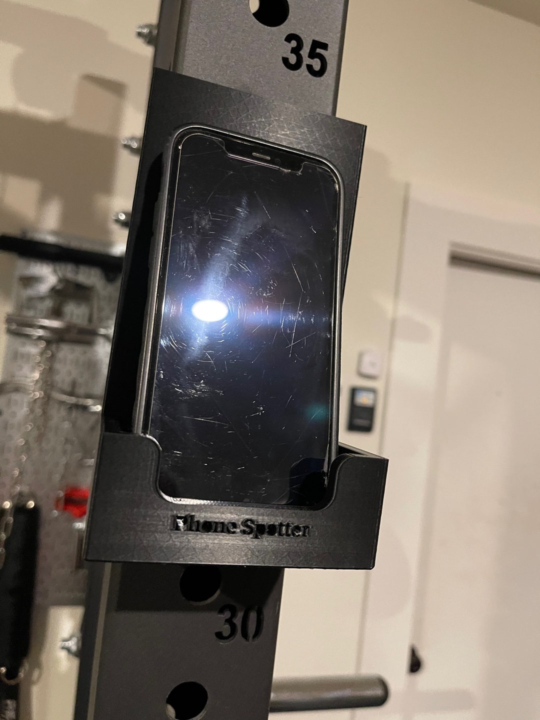 Rack Mounted Cell Phone Holder - Etsy