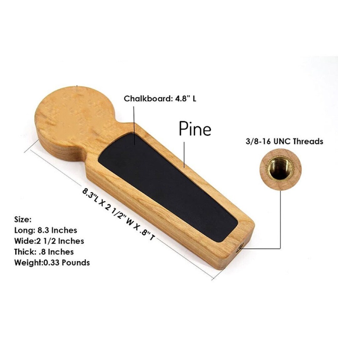 Blank Wooden Beer Tap Handle - Etsy