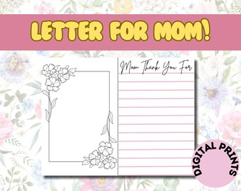 Mother's Day | Mother's Day Coloring Page | Preschool/prek ...
