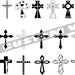 Digital File - Bundle of 100 Cross Vectors Catholic, Christ, Christian ...