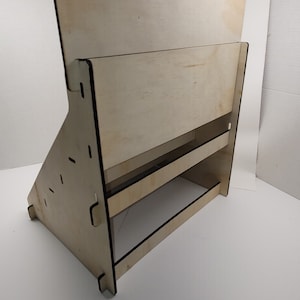 Collapsible Wood Shelf for Retail Display. NO HARDWARE, Comes Apart in ...