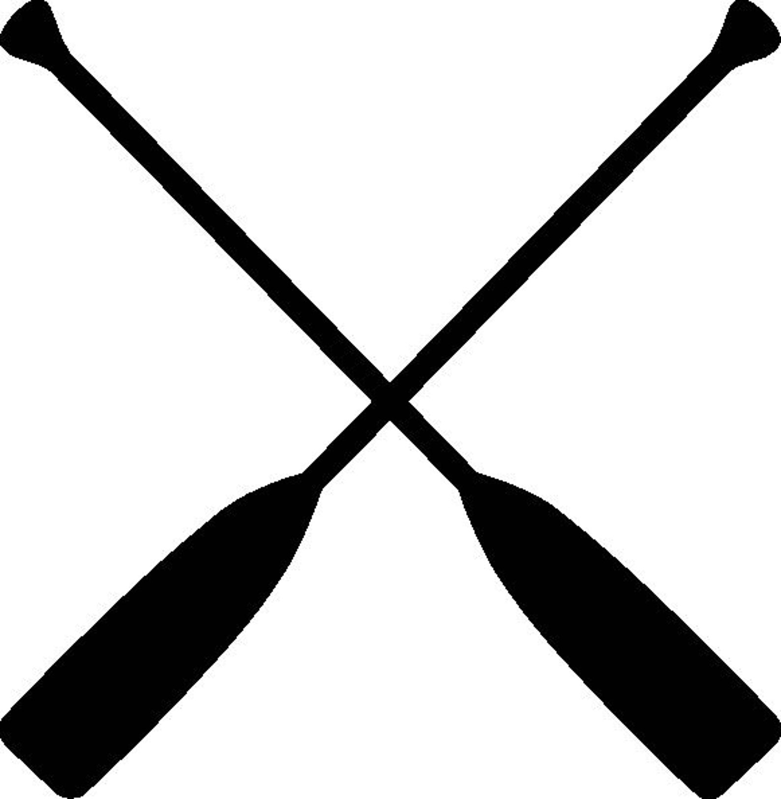 Crossed Oars - CNC or Laser - File Types - SVG - Dxf - Eps - Png - Etsy