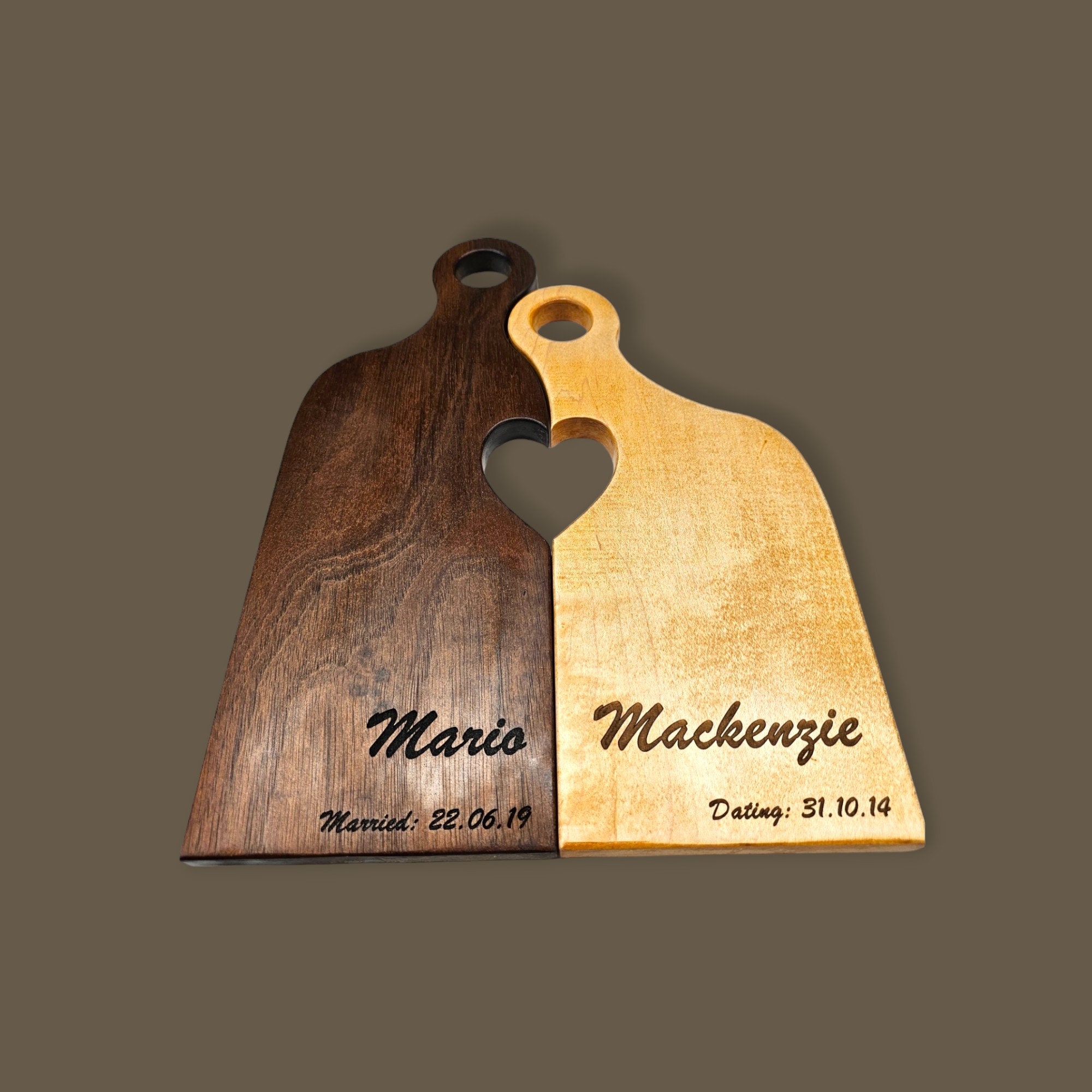 Romeo and Juliet, Nested Cutting Boards, Wooden Charcuterie Board ...