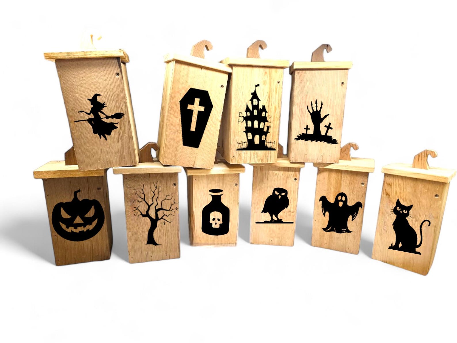 DIGITAL FILE - Halloween Lantern or Misc Stencils for LASERING or ...