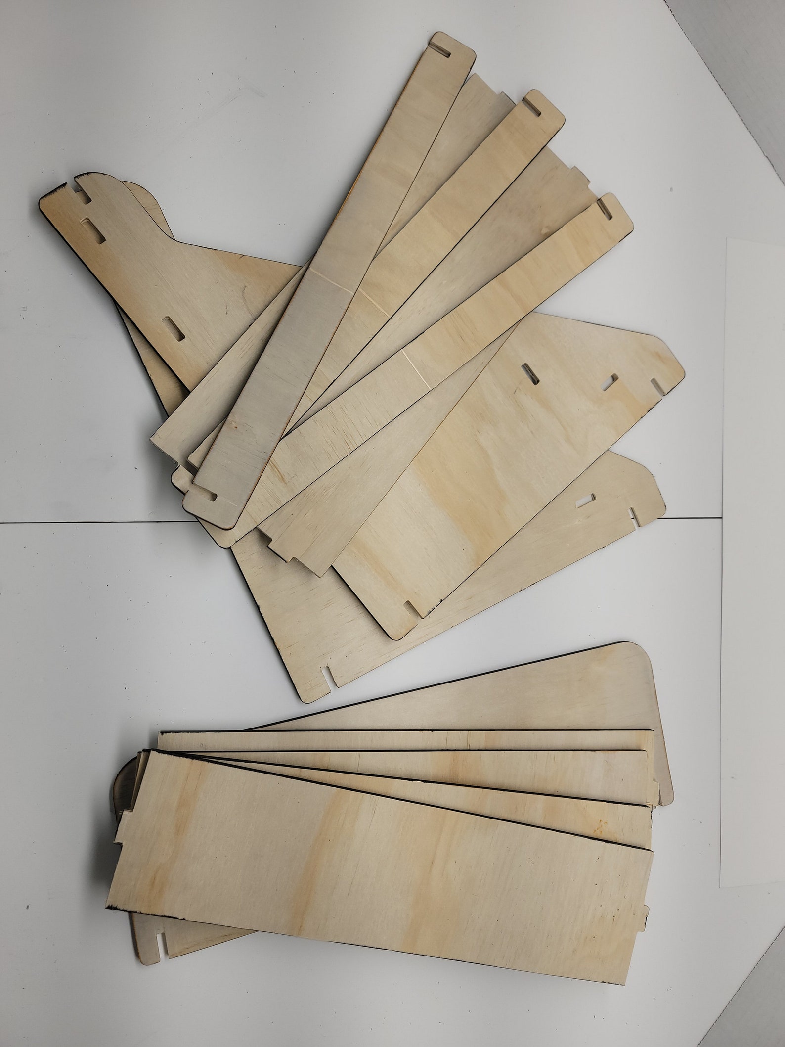 Collapsible Wood Shelf for Retail Display. NO HARDWARE, Comes Apart in ...