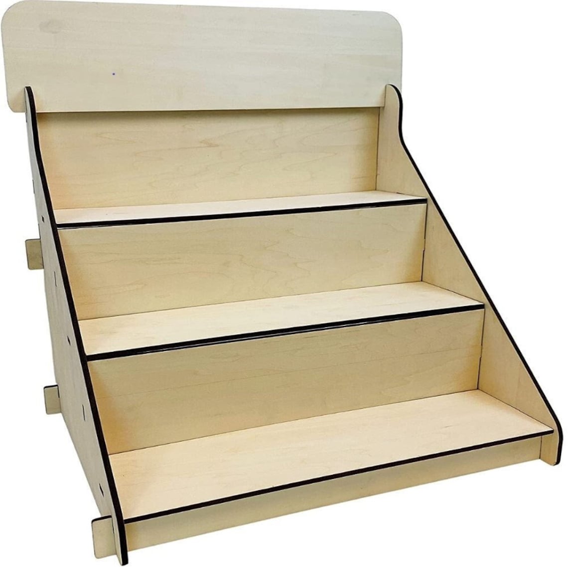 Collapsible Wood Shelf for Retail Display. NO HARDWARE, Comes Apart in ...