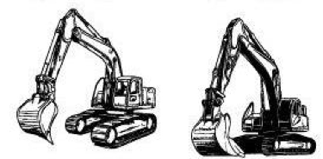 Excavator SVG Bundle: Construction Vehicle Clipart (digital Download ...