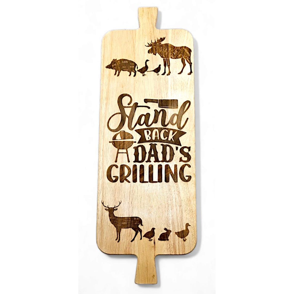 Moose Butcher Cuts 1 Dxf Svg Pdf CNC, Glowforge, Xtool or Other Laser ...