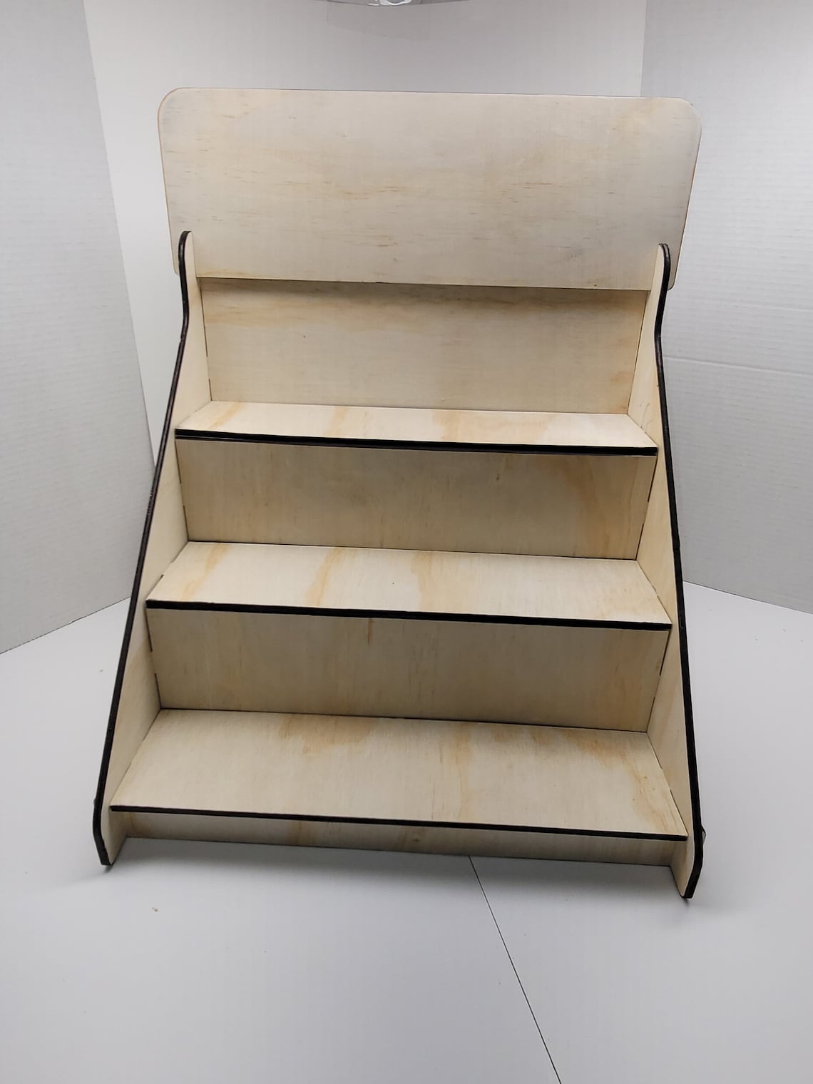Collapsible Wood Shelf for Retail Display. NO HARDWARE, Comes Apart in ...