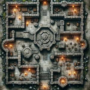 Digital Download DND Pack With Grid Lines and Top Down - Etsy