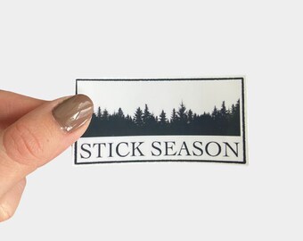 Stick Season Sticker - Etsy