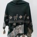 Women's Reversible Rabbit Angora Cape, Made in Peru - Etsy