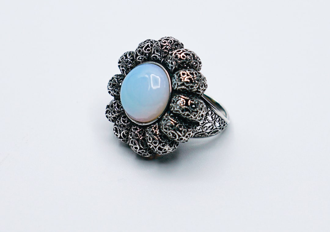 Filigree Peruvian Silver Moonlight Ring - Etsy
