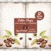 Coffee Junk Journal Printable Papers, Vintage Coffee Collage Sheets ...