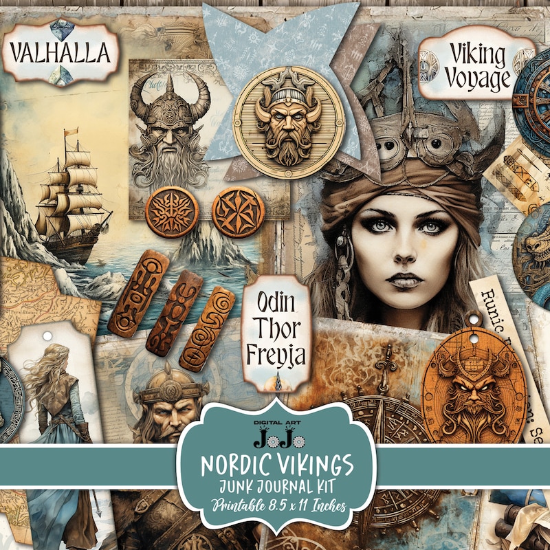 Printable Vikings Stencil - Etsy