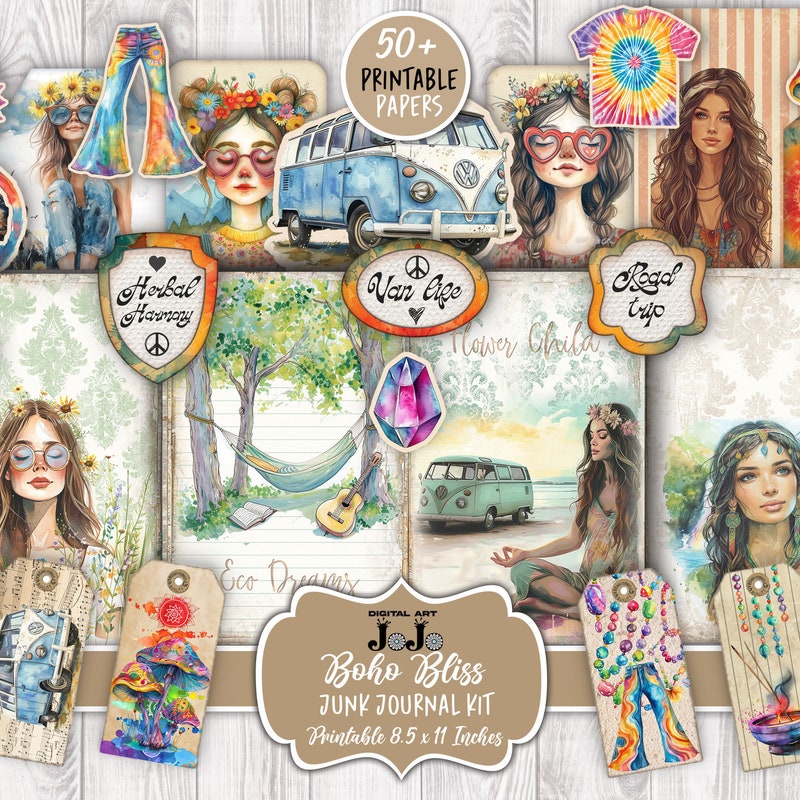Hippie Papers - Etsy