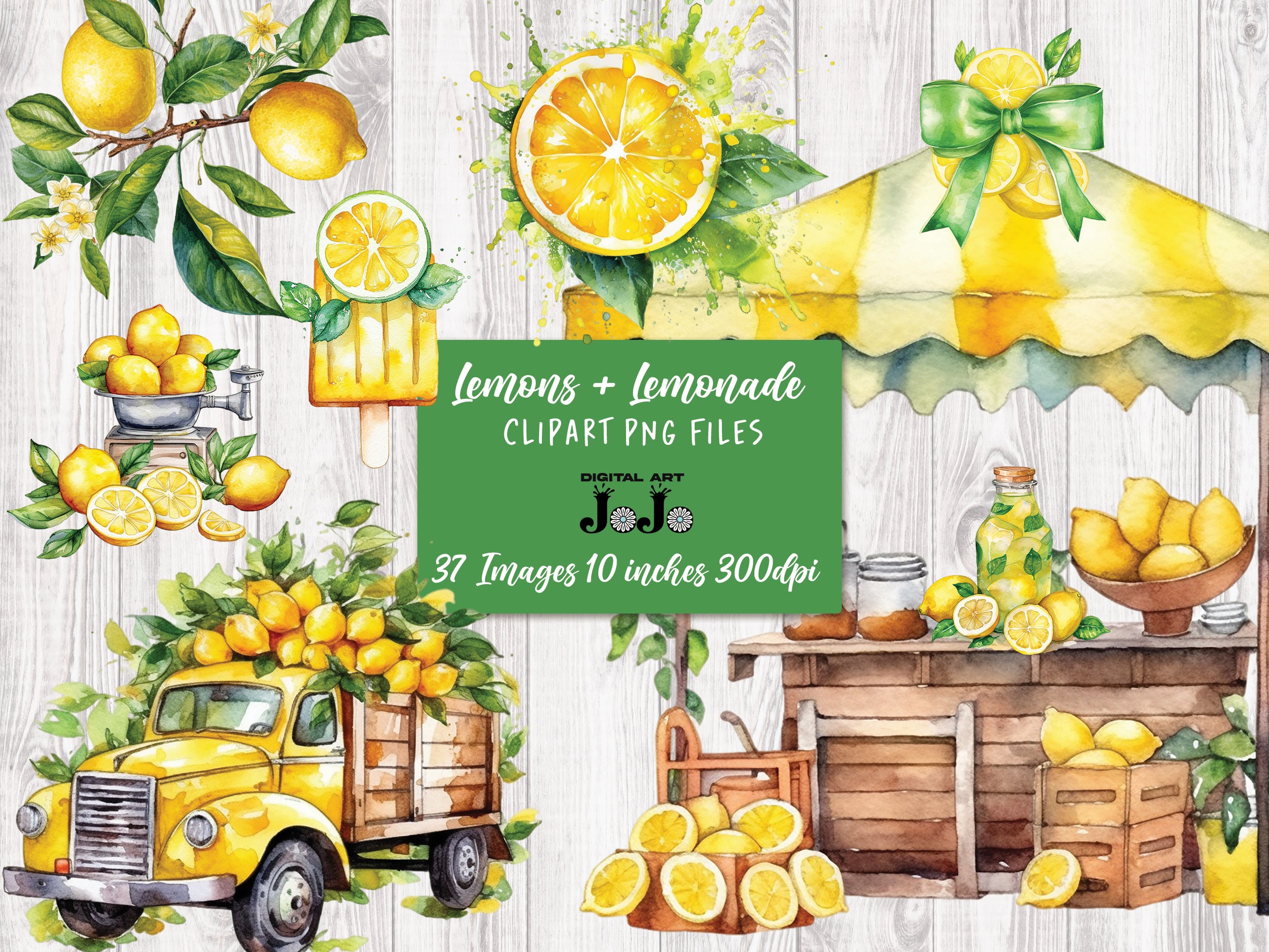 Lemon Clipart Lemonade Stand Clipart Lemonade Stand - Etsy
