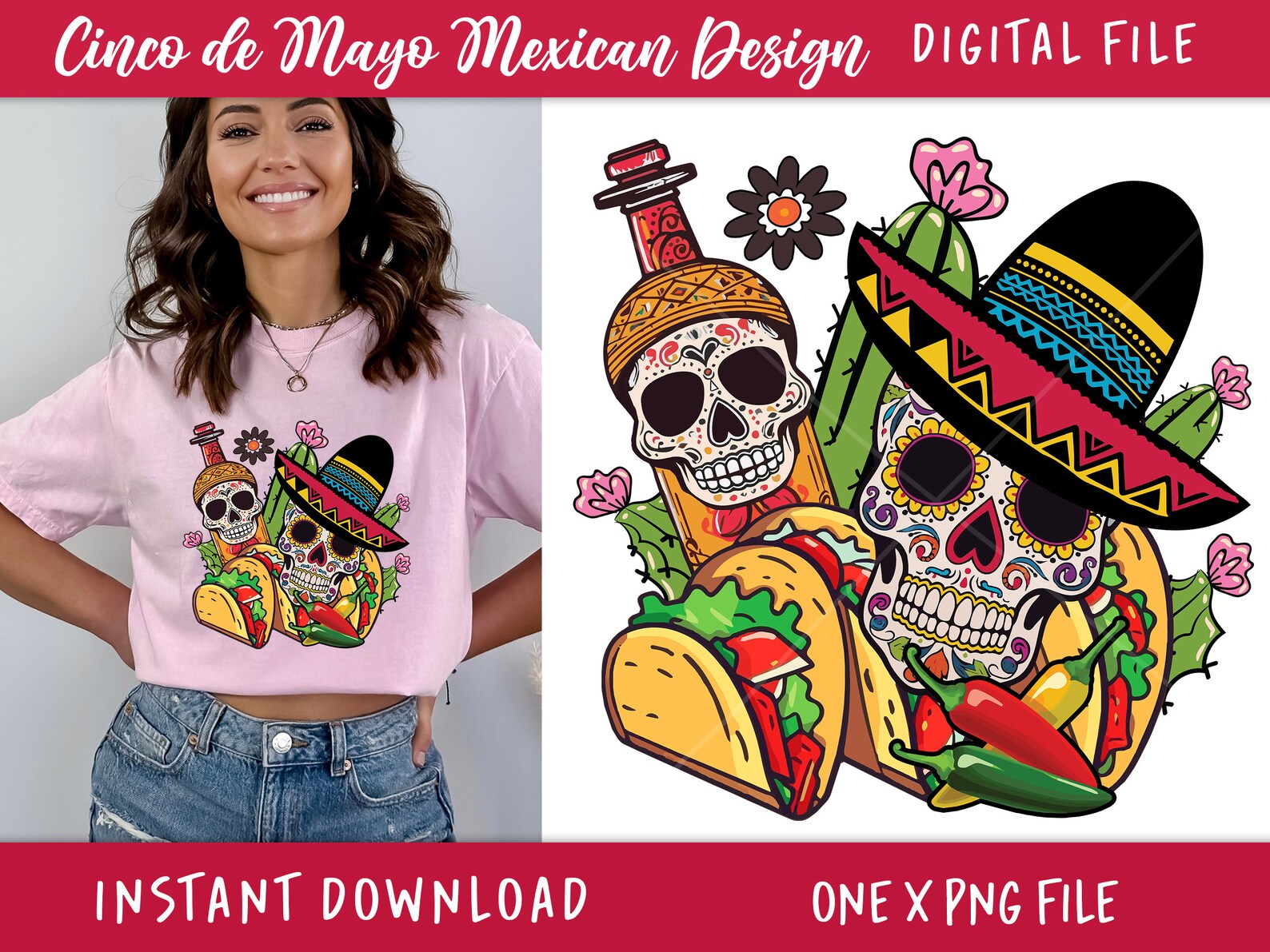 Cinco De Mayo Sublimation, Cinco De Mayo PNG Designs, Cinco De Mayo ...