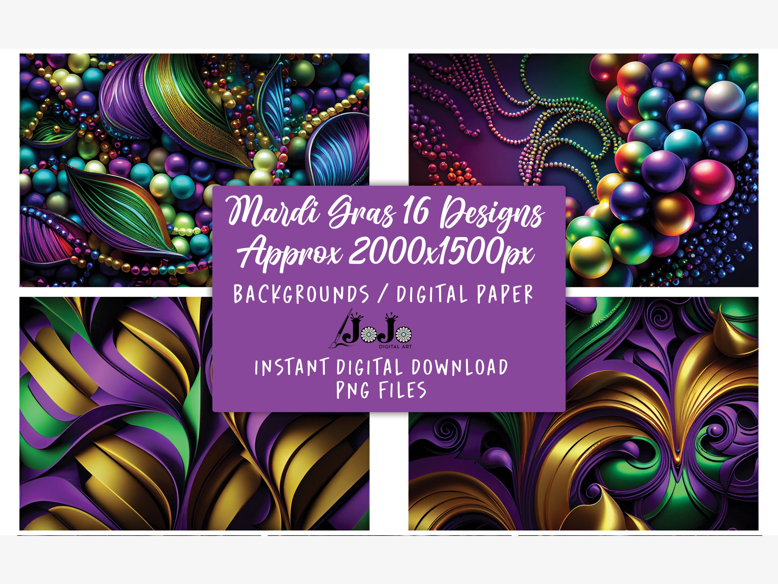 Mardi Gras Backgrounds, Mardi Gras Digital Paper, Mardi Gras Designs ...
