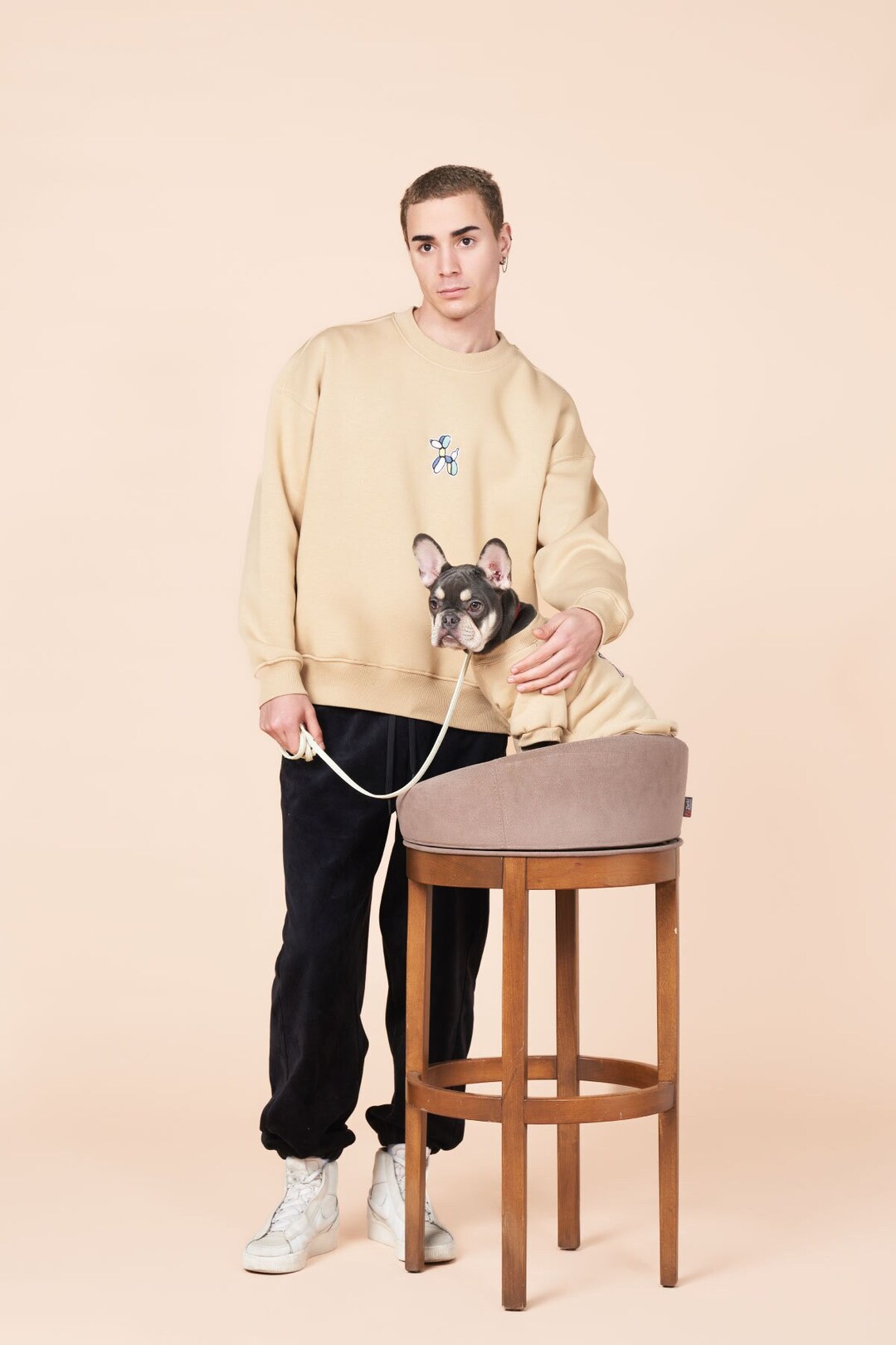 Matching Dog & Owner Set: Salya Store's Pou Series Balloon Sweatshirt ...