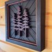 Evergreen Pine Trees Wood Sign | Wooden Wall Art Decor - Etsy