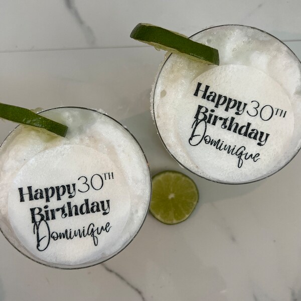 30th Birthday Drink Decor - Etsy