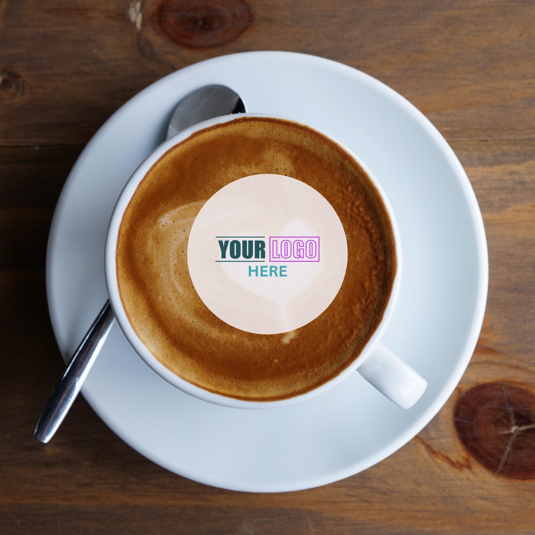 BULK Edible Cocktail Toppers With Company Logo, Small Business Logo ...