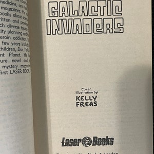 The Galactic Invaders James R Berry 1976 Laser Books 1st Ed PBO Kelly ...