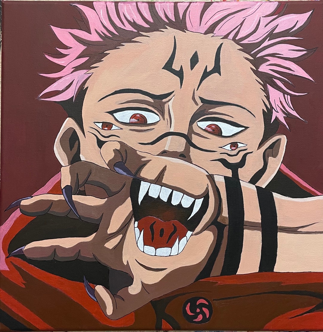 Ryomen Sukuna jujutsu Kaisen - Etsy Australia