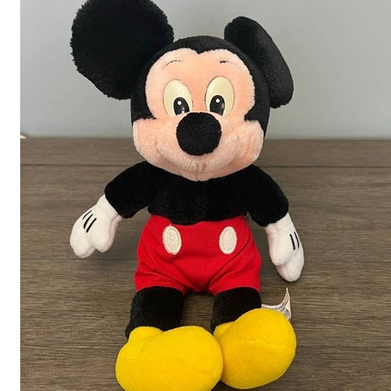 Mickey Mouse Walt Disneyland Park Official Plush 16 - Etsy