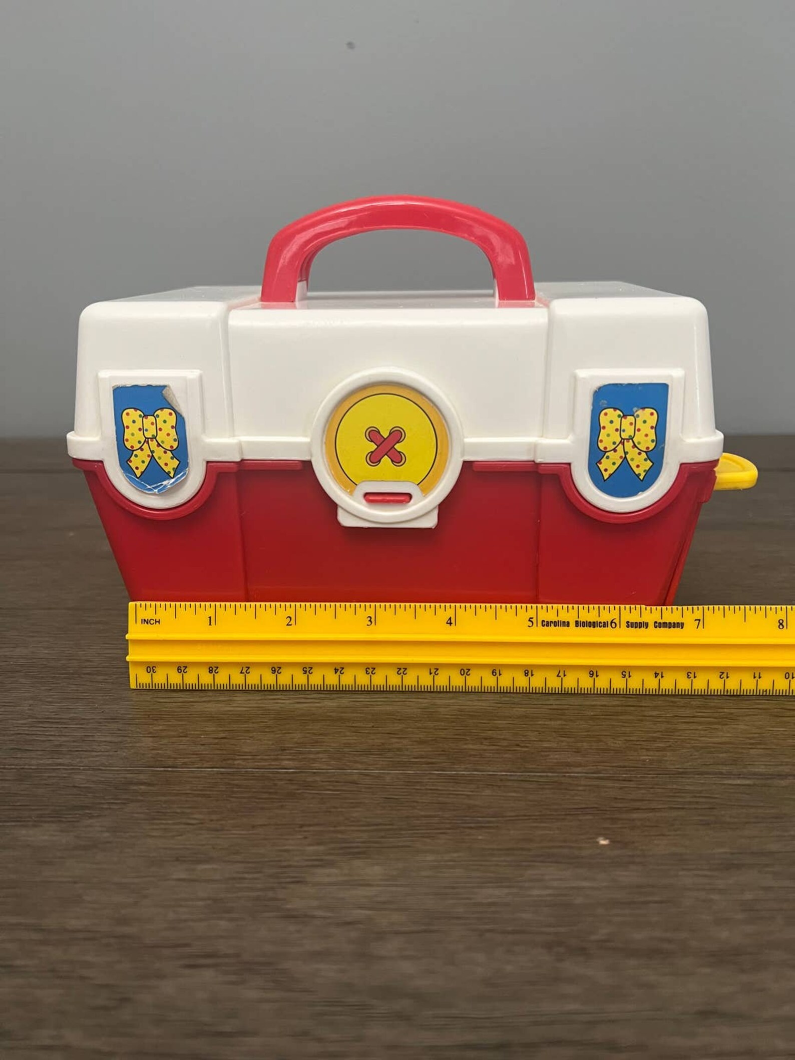 Fisher Price Baby's First Sewing Box W/ Spool Buttons and Scissors ...
