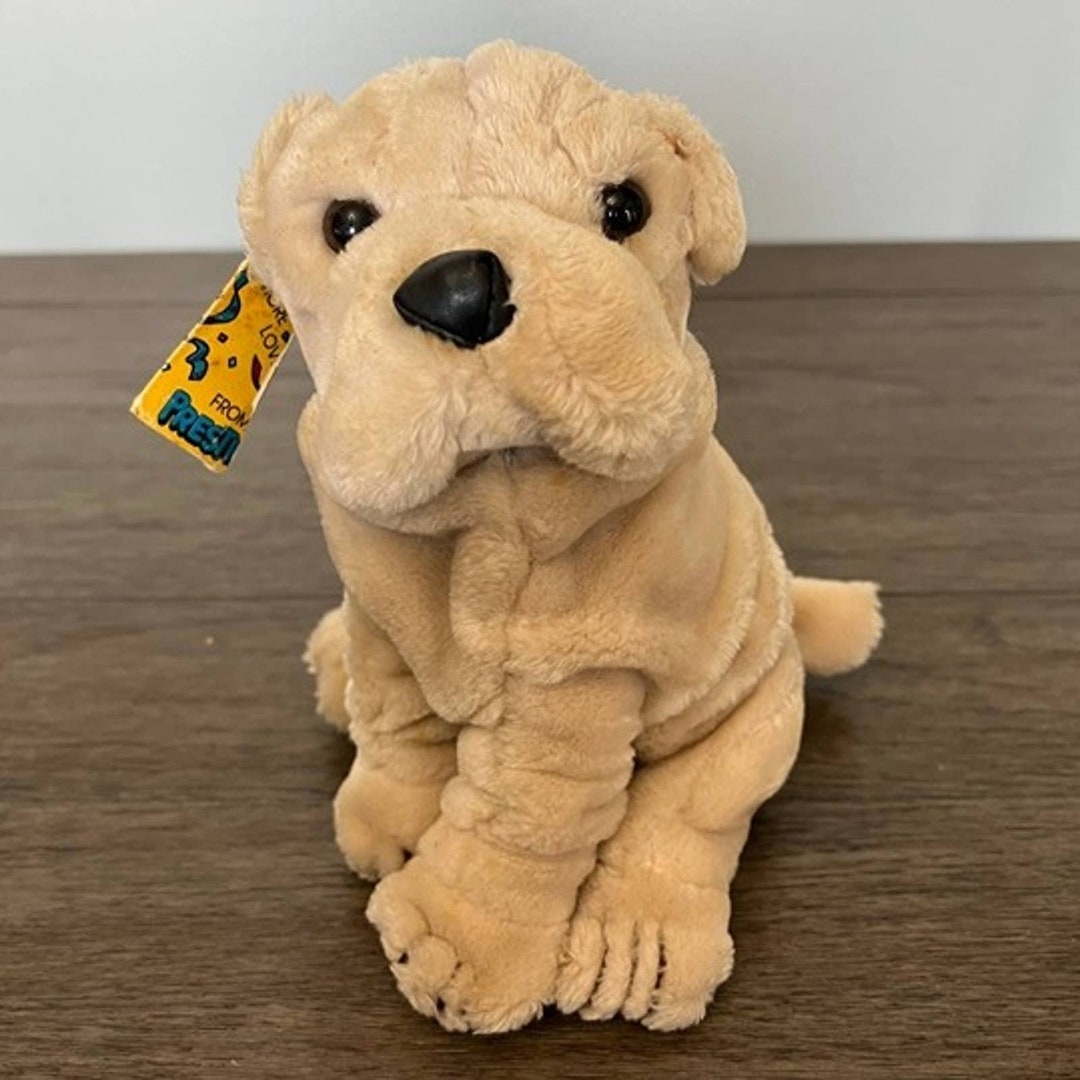 Prestige Sharpei Wrinkle Dog Puppy Plush Vintage 1985 - Etsy