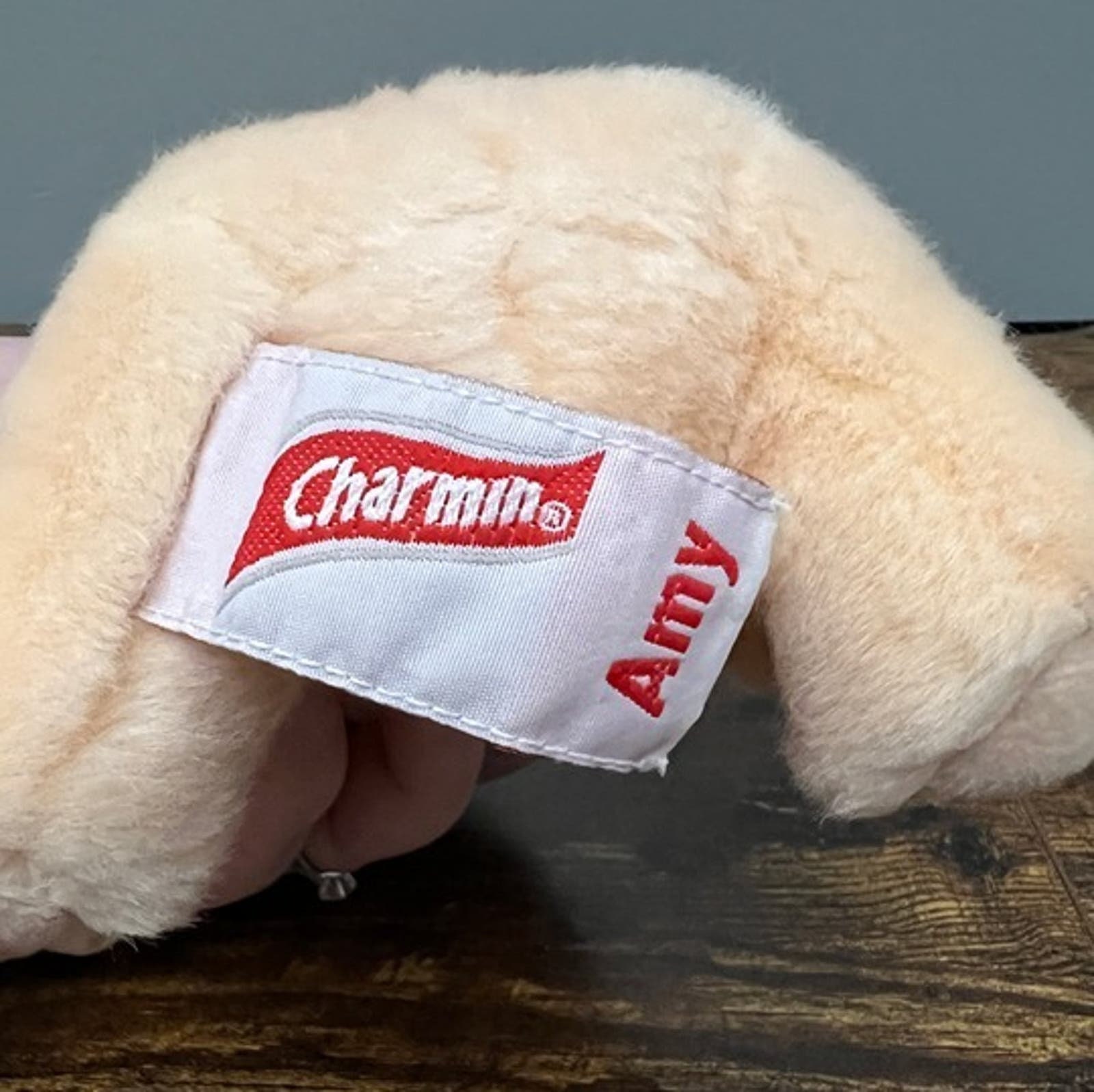 Charmin Amy Pale Pink Teddy Bear Plush - Etsy