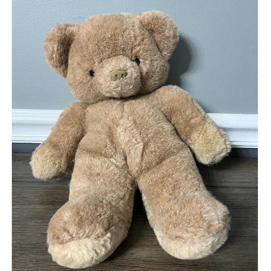 Vintage Russ Teddy so Soft Light Brown Bear Plush - Etsy