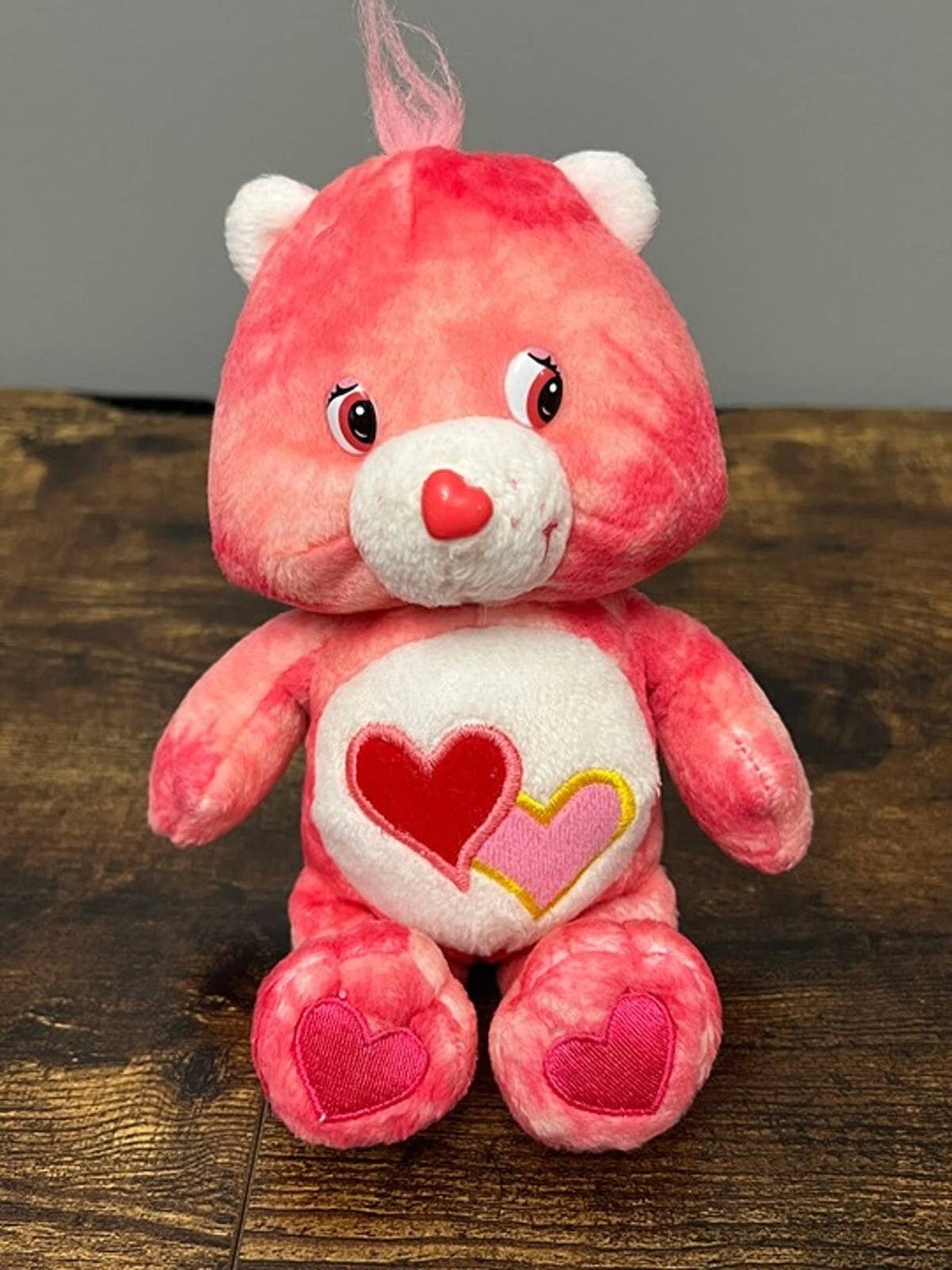 Love A Lot Care Bear Plush Vintage 2003 - Etsy