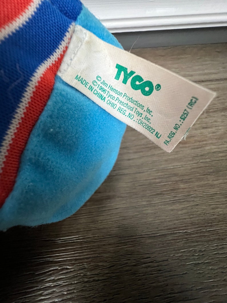 Vintage Tyco Sesame Street Tickle Me Ernie - Etsy