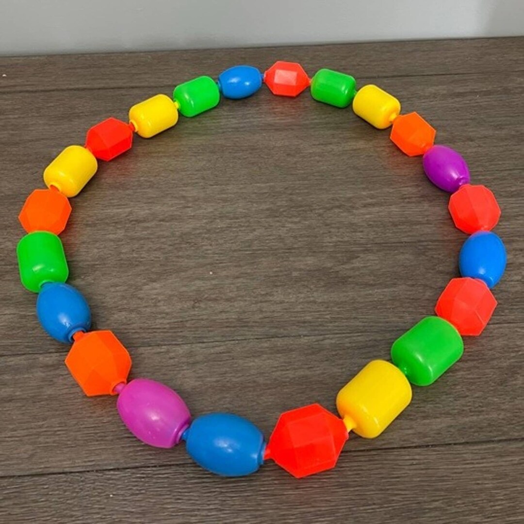 Fisher Price Snap Lock Beads & Playskool Plastic Kiddie Links - Etsy