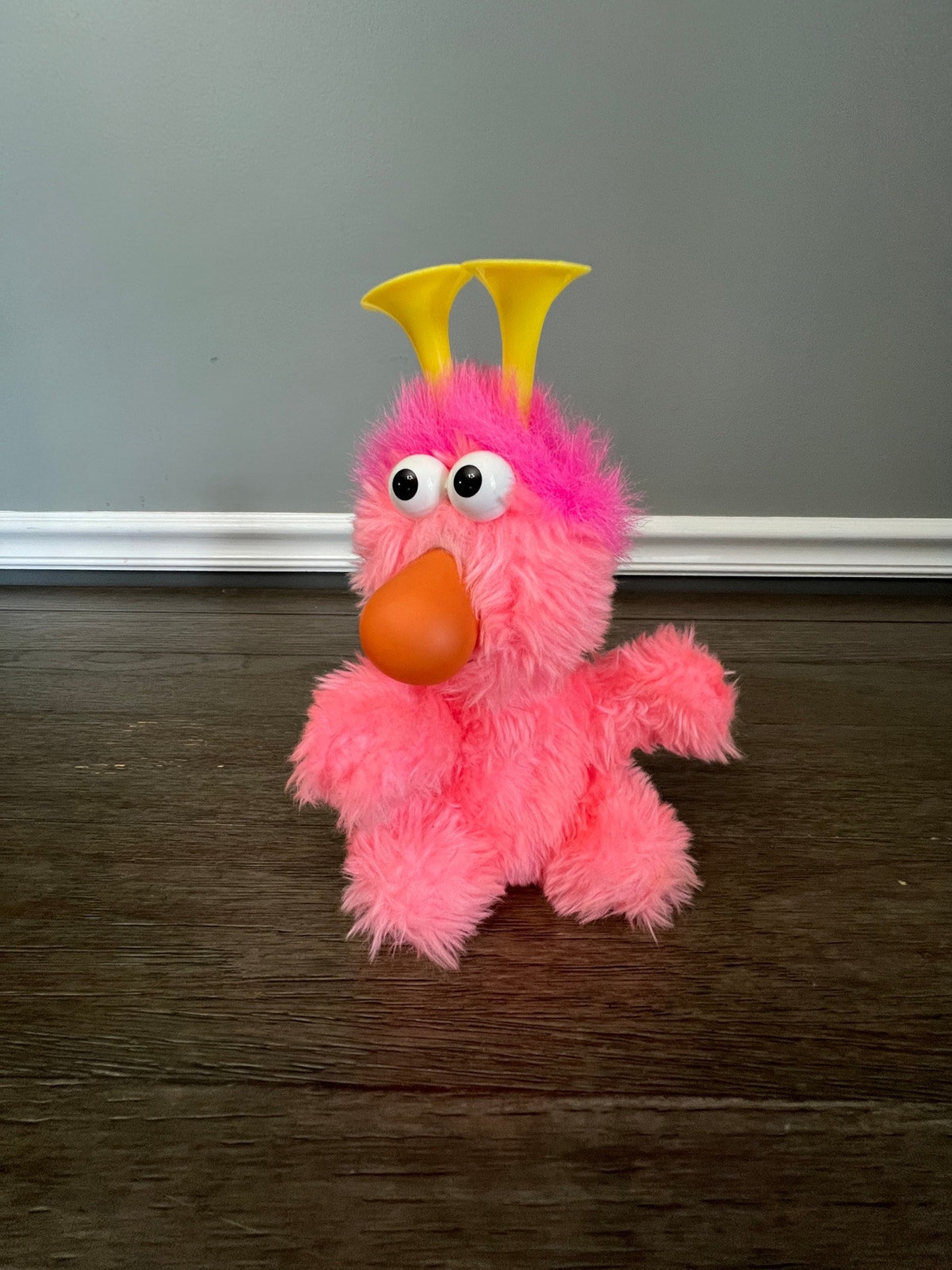 Vintage Applause Sesame Street Muppets Pink Honker Plush - Etsy