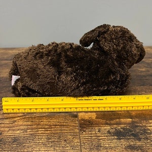 Tysilk Nuzzle the Chocolate Puppy Dog Plush Vintage 2001 - Etsy