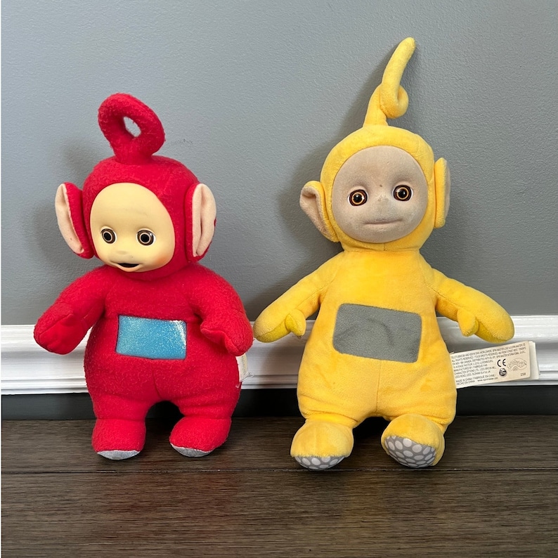 Vintage 90's Red and Yelow Teletubbies Plush - Etsy