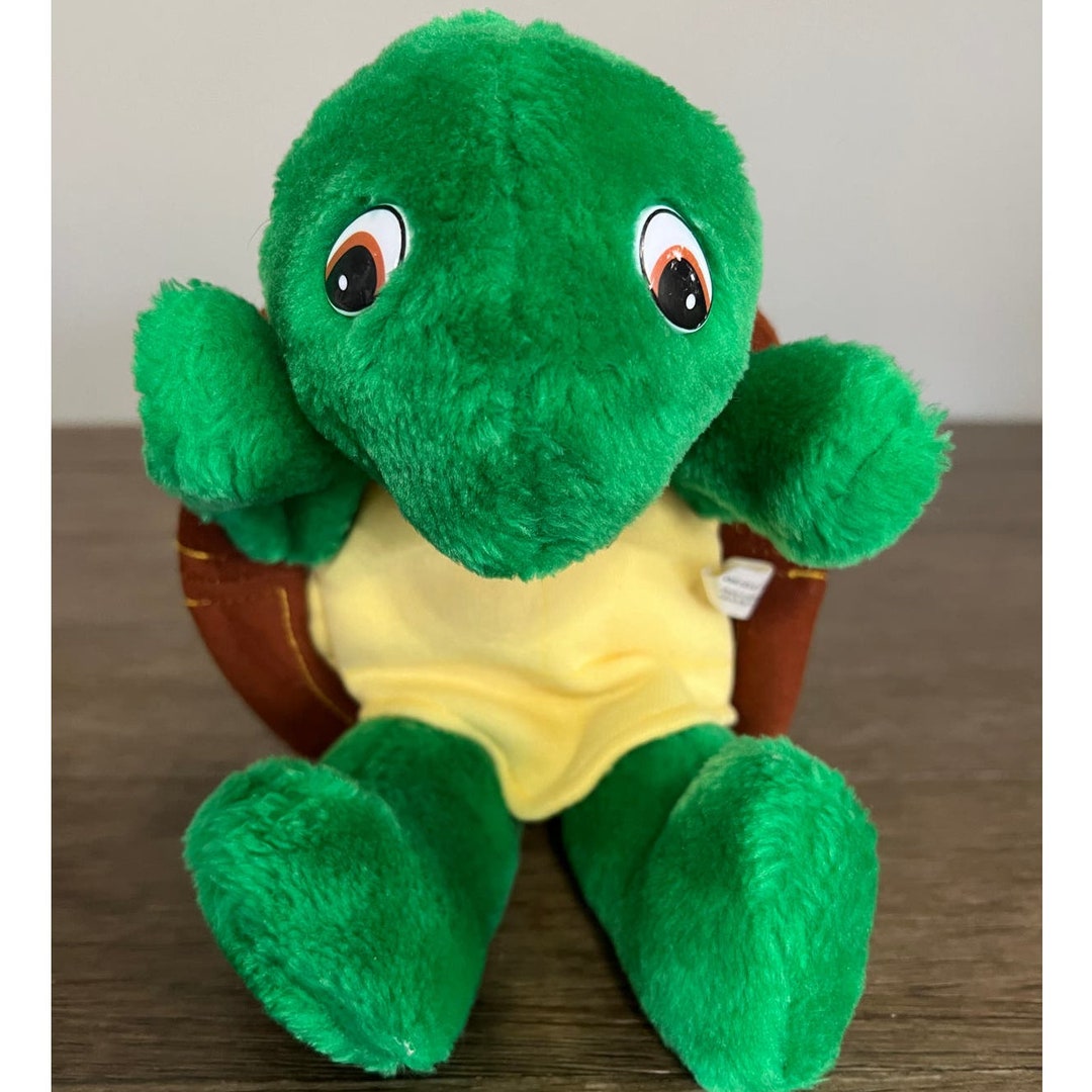 Franklin Turtle Hand Puppet Plush Vintage - Etsy