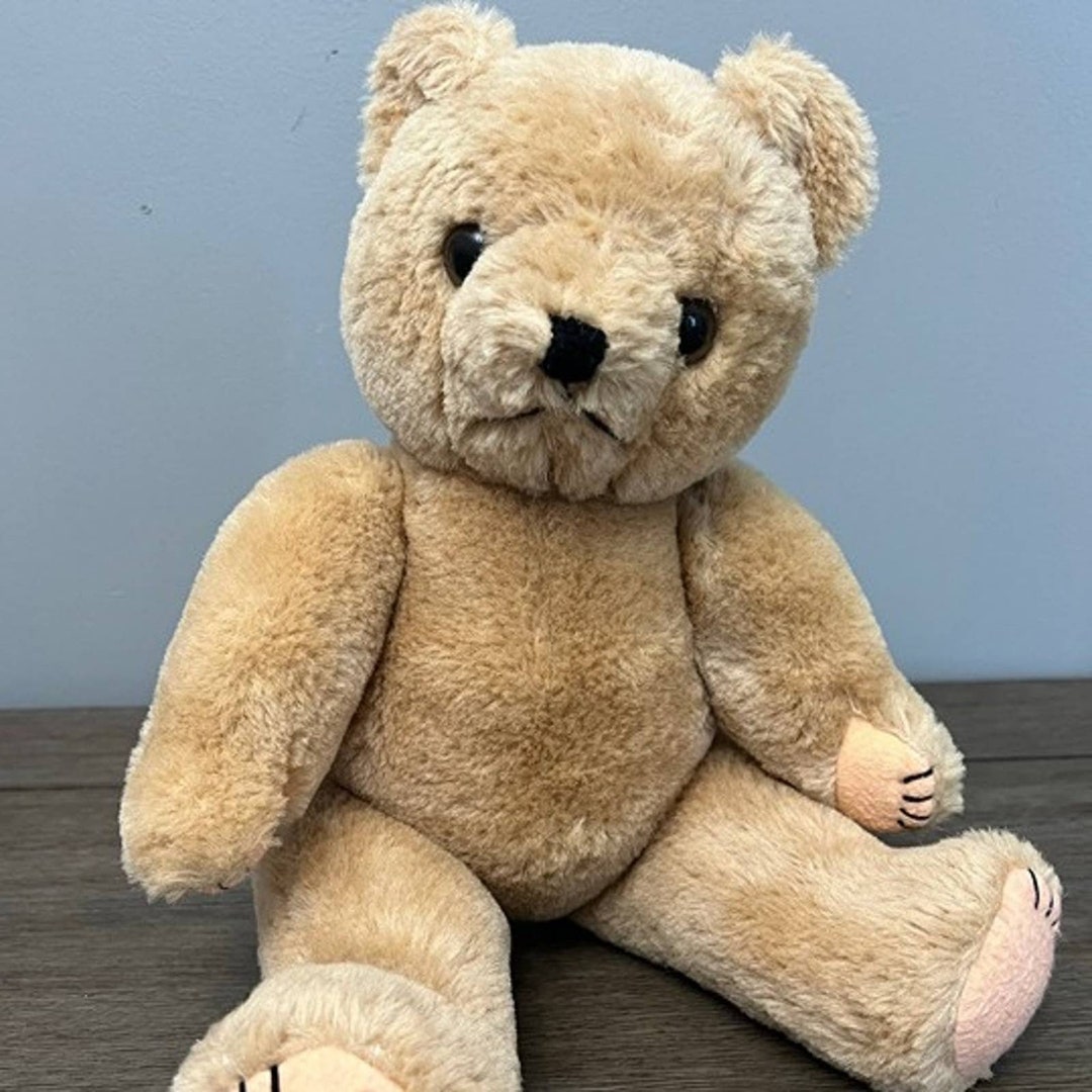 Lillian Vernon Posable Teddy Bear Plush Vintage - Etsy