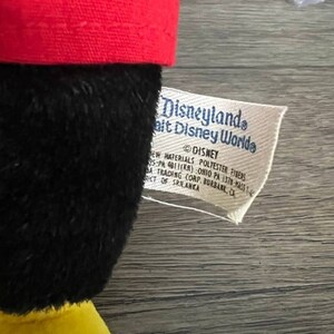 Mickey Mouse Walt Disneyland Park Official Plush 16" **rare Vintage ...
