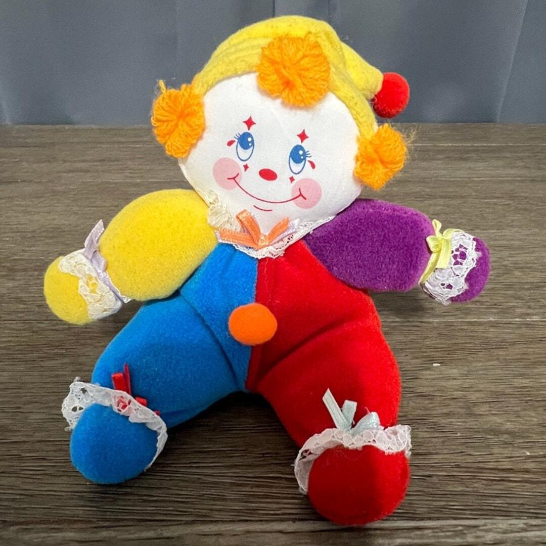 Vintage Russ Berrie Coco the Baby Circus Clown Plush - Etsy