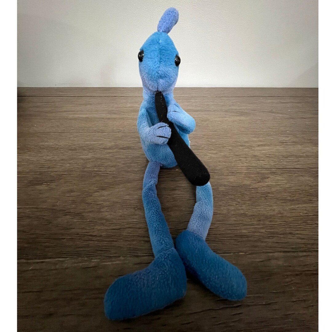 Vintage 1998 Blue Kokopelli Souvenir Flute Player Plush - Etsy