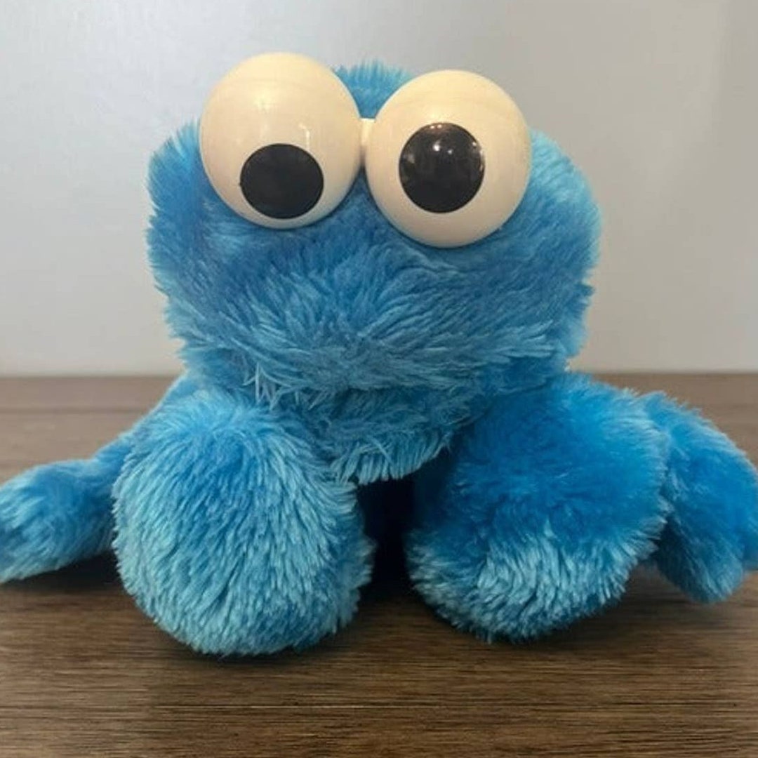 Vintage Applause Cookie Monster Puppet Plush - Etsy