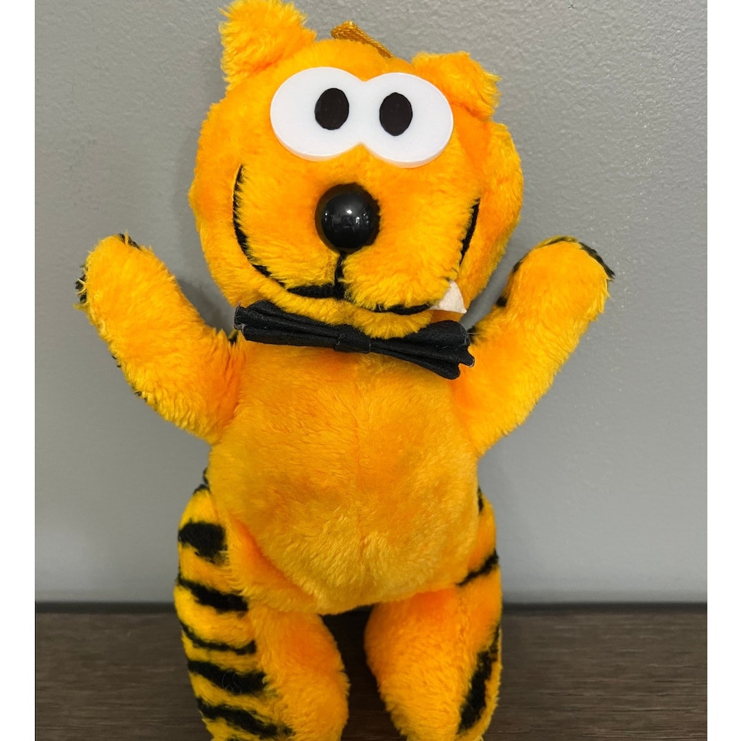 Vintage 1988 HEATHCLIFF Plush Orange Cartoon Cat ACE Novelty - Etsy