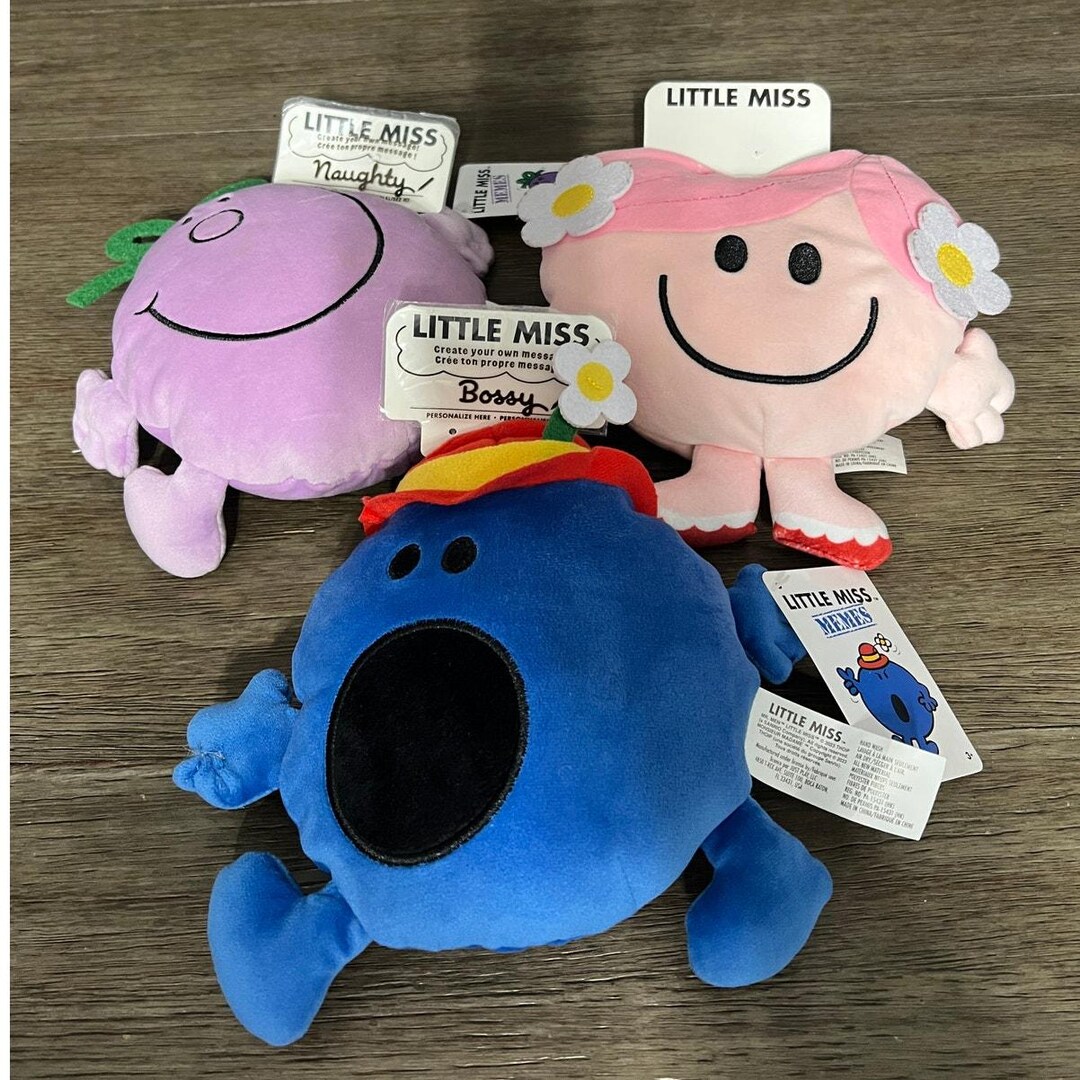 Little Miss Plush Lot of 3 - Etsy